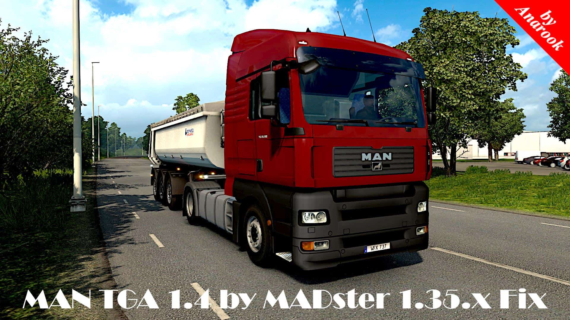 FIX ETS2 1.35.X OF MAN TGA EURO6 MADSTER MOD - ETS2 Mod Download
