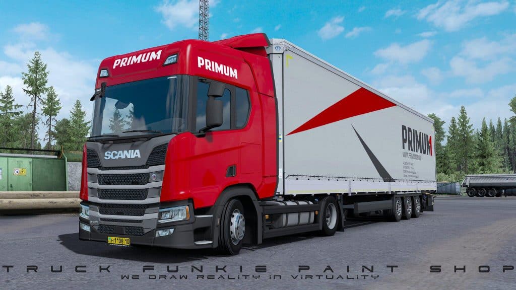 PRIMUM1 SKINPACK V1.0 1.35.X ETS2 - ETS2 Mod Download