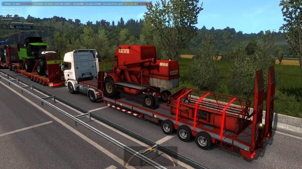 AGRICULTURAL TRAILERS PACK IN TRAFFIC 1.35.X ETS2 - ETS2 Mod Download