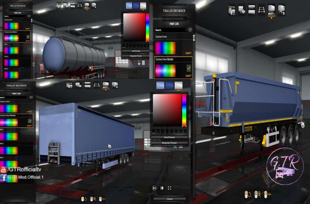 PAINT JOB CUSTOM COLOUR FOR TRAILER WIELTON PACK V1.1 ETS2 - ETS2 Mod ...