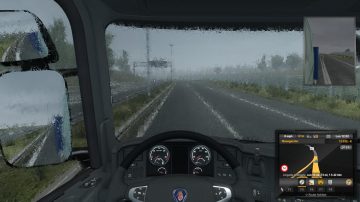 REALISTIC RAIN V2.6 (OLD HEAVY RAIN) ETS2 1.35 MOD - ETS2 Mod Download
