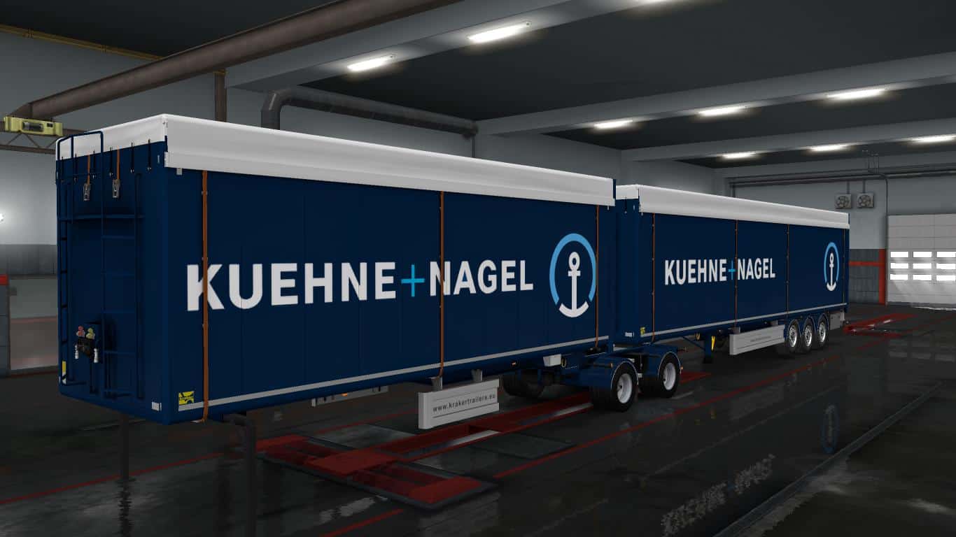 SKINS FOR KAST’S TRAILERS 1.35.X ETS2 - ETS2 Mod Download