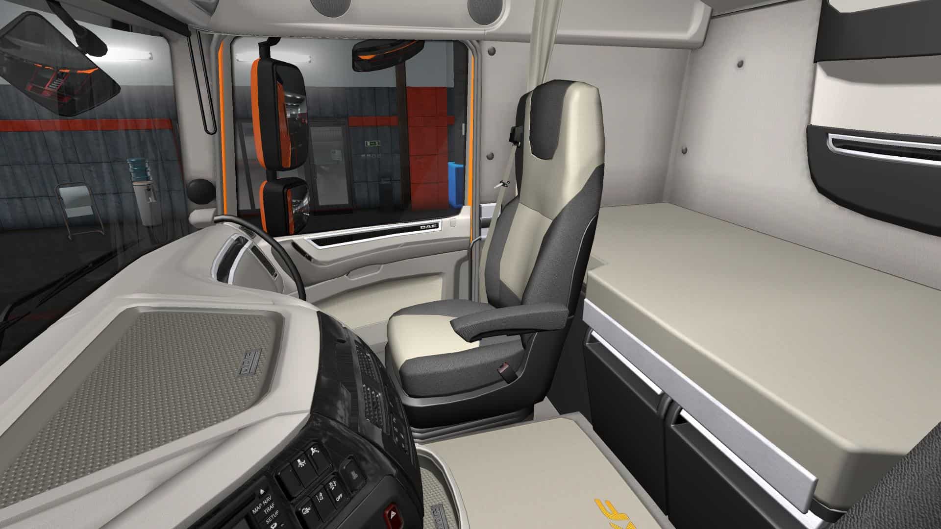 DAF E6 LUX INTERIOR 1.35.X ETS2 - ETS2 Mod Download