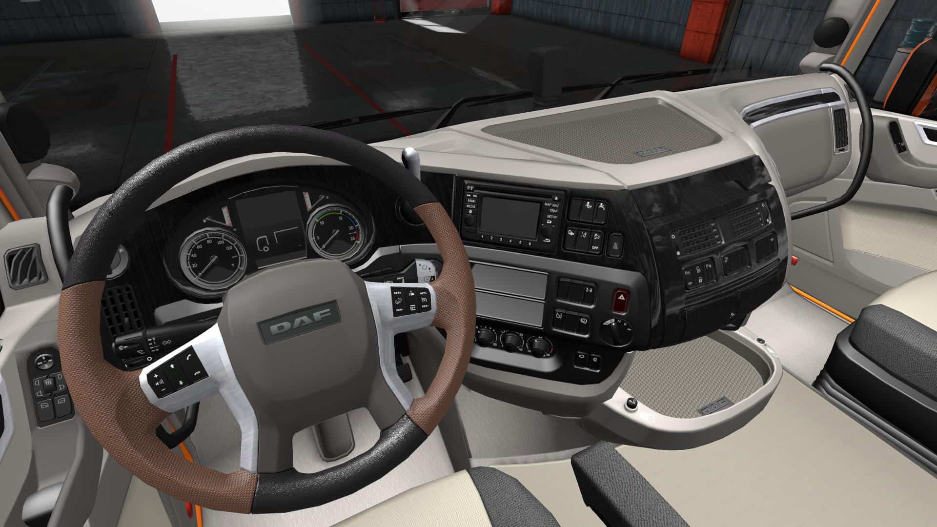 DAF E6 LUX INTERIOR 1.35.X ETS2 - ETS2 Mod Download