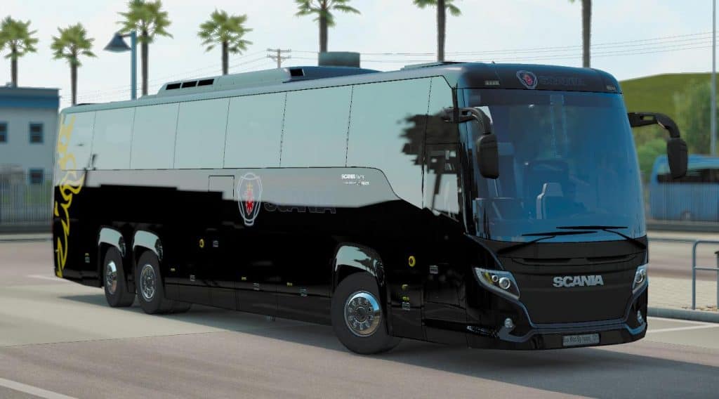 HORN FOR BUS SCANIA TOURING DX9 1.35.X TUNING MOD - ETS2 Mod Download