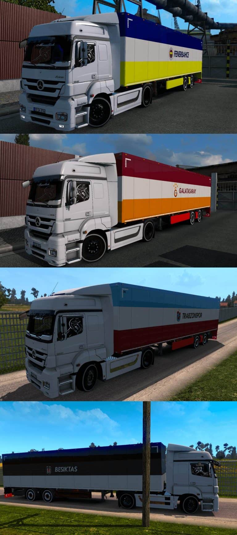 SUPERLIG TRAILER SKIN PACK 1.35 ETS2 - ETS2 Mod Download