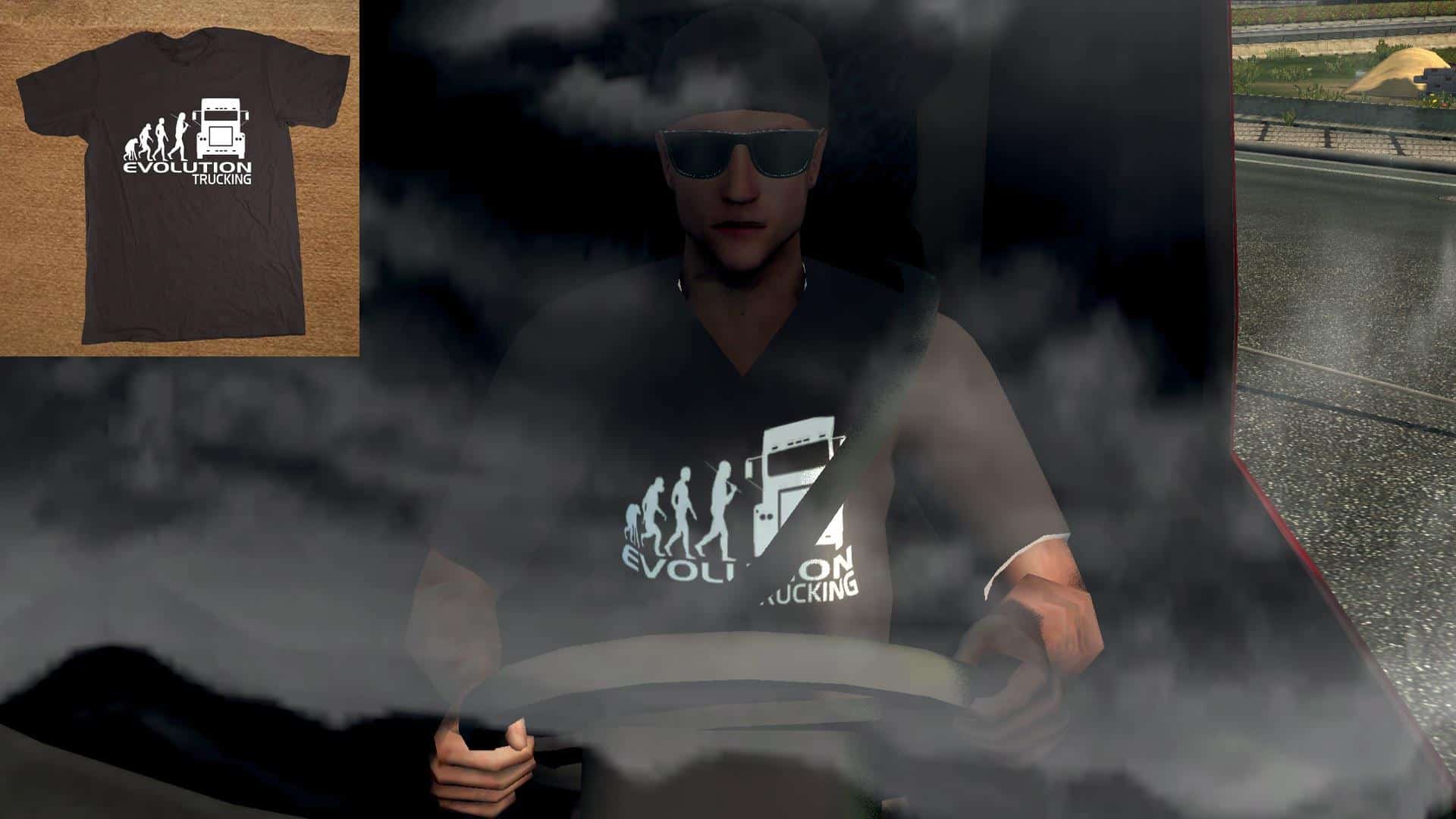 TRUCK DRIVER SKIN – EVOLUTION TRUCKING 1.35.X MOD - ETS2 Mod Download