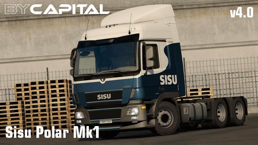 SISU POLAR MK1 - BYCAPITAL V4.0 TRUCK - ETS2 Mod Download