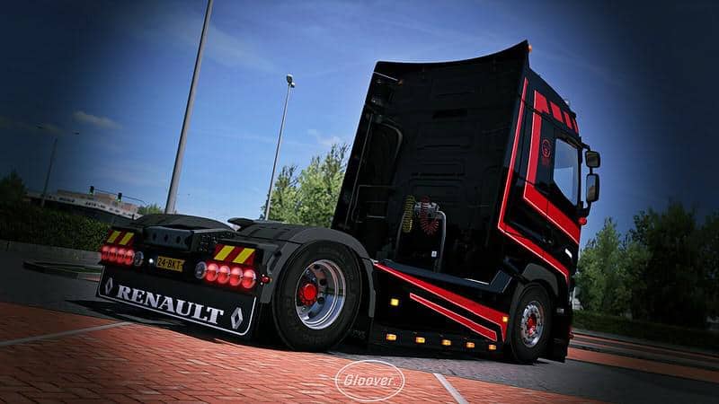 RENAULT T LIGHT IMPROVEMENTS V1.4 TUNING MOD - ETS2 Mod Download