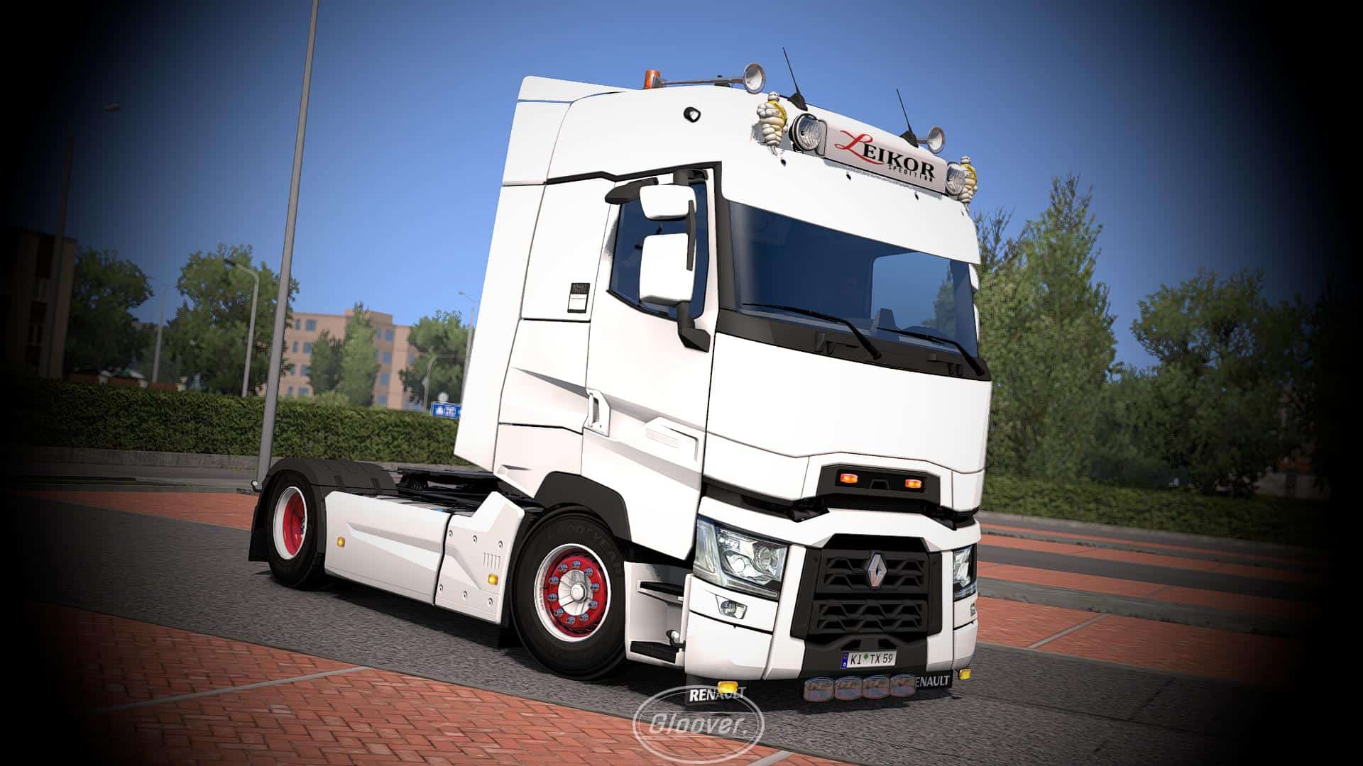 LIGHT IMPROVEMENTS & LOWERED CHASSIS RENAULT T V1.4 MOD - ETS2 Mod Download