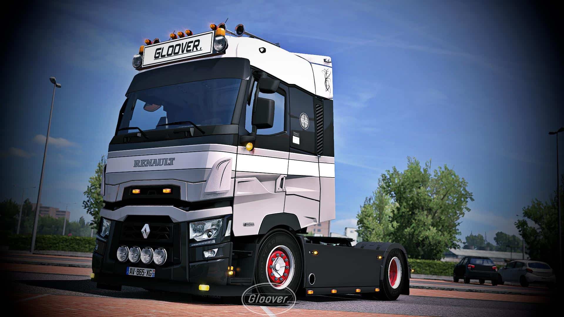 LIGHT IMPROVEMENTS & LOWERED CHASSIS RENAULT T V1.4 MOD - ETS2 Mod Download