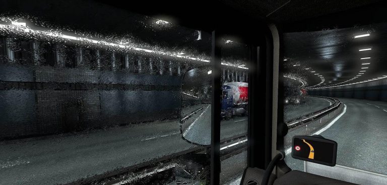 WEATHER EFFECT: RAIN / REGEN V1.0 MOD - ETS2 Mod Download