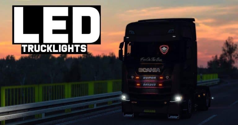 LED TRUCKLIGHT V6.0 ETS2 - ETS2 Mod Download