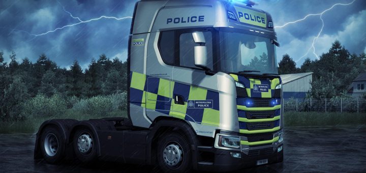 Two tone paint for Scania RJL 1.21 Truck skin - ETS2 Mod Download