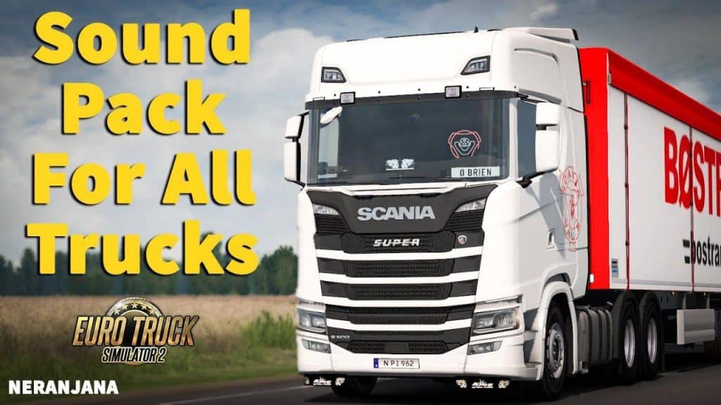 SOUND PACK FOR ALL TRUCKS 1.36 UPDATE SOUNDS MOD - ETS2 Mod Download