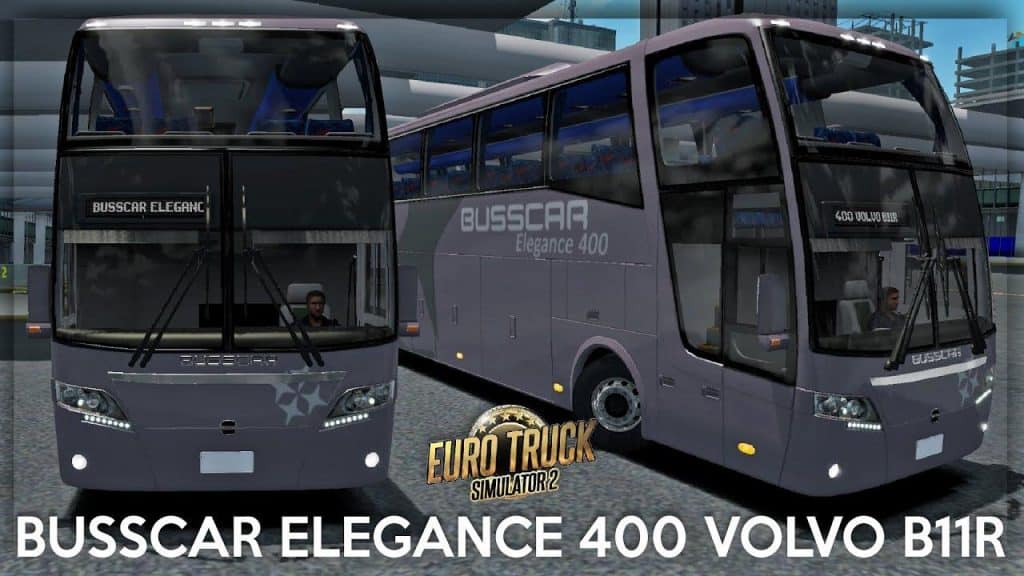 BUSSCAR 400 VOLVO V2.0 1.36.X BUS - ETS2 Mod Download