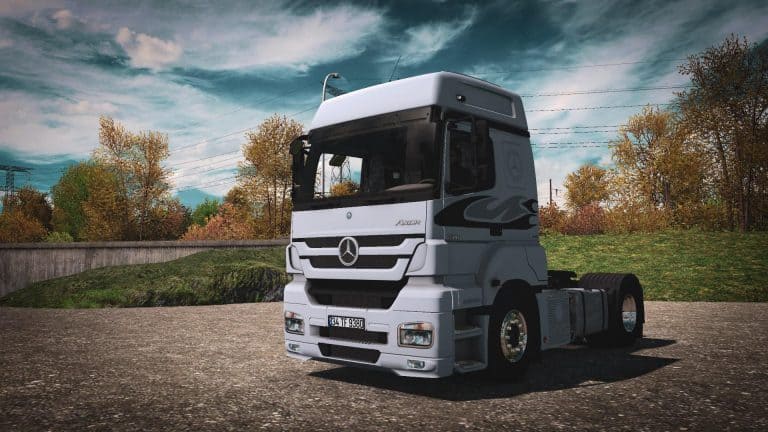 MERCEDES AXOR 1840 MP3 REWORKED V1.0 TRUCK - ETS2 Mod Download