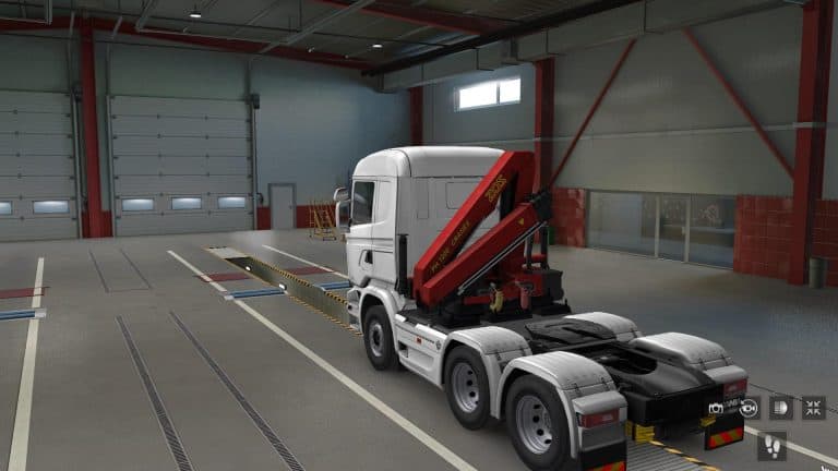 CRANE for SCANIA 2009 v1.0 - ETS2 Mod Download