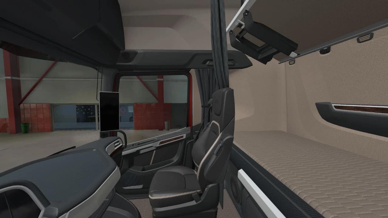 DAF XG+ Dark Interior v1.0 - ETS2 Mod Download