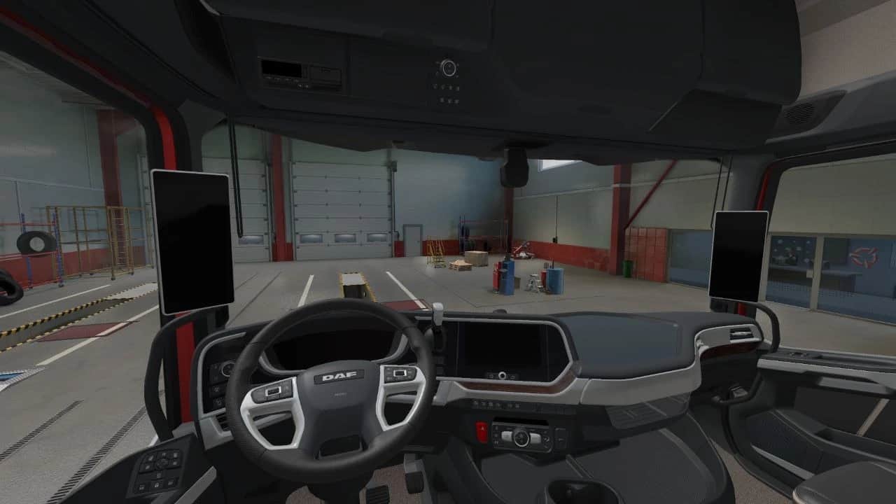 DAF XG+ Dark Interior v1.0 - ETS2 Mod Download