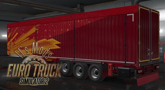 IJ’S CUSTOM OWNED TRAILER V6.8 - ETS2 Mod Download