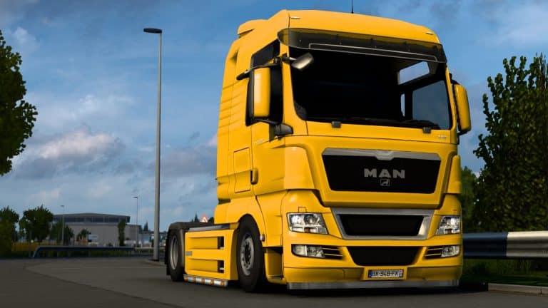 Man Tgx Low Chassis 1.42 - ETS2 Mod Download
