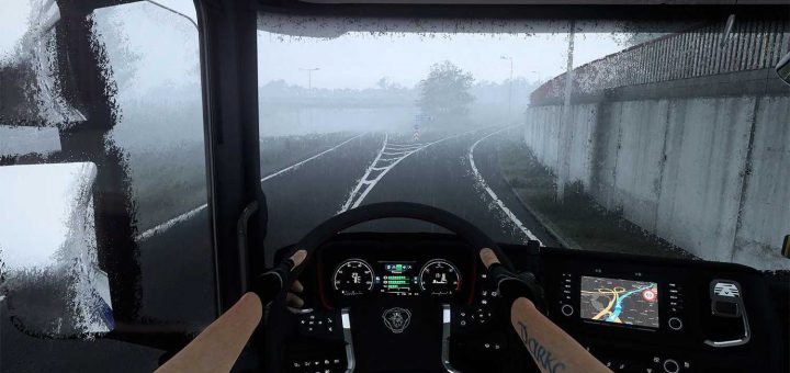 Realistic Rain v5.0 - ETS2 Mod Download