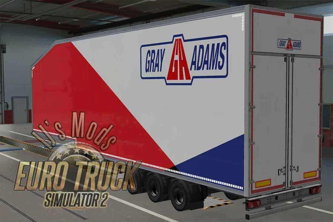 IJ’s Custom Owned Trailer v6.10 - ETS2 Mod Download