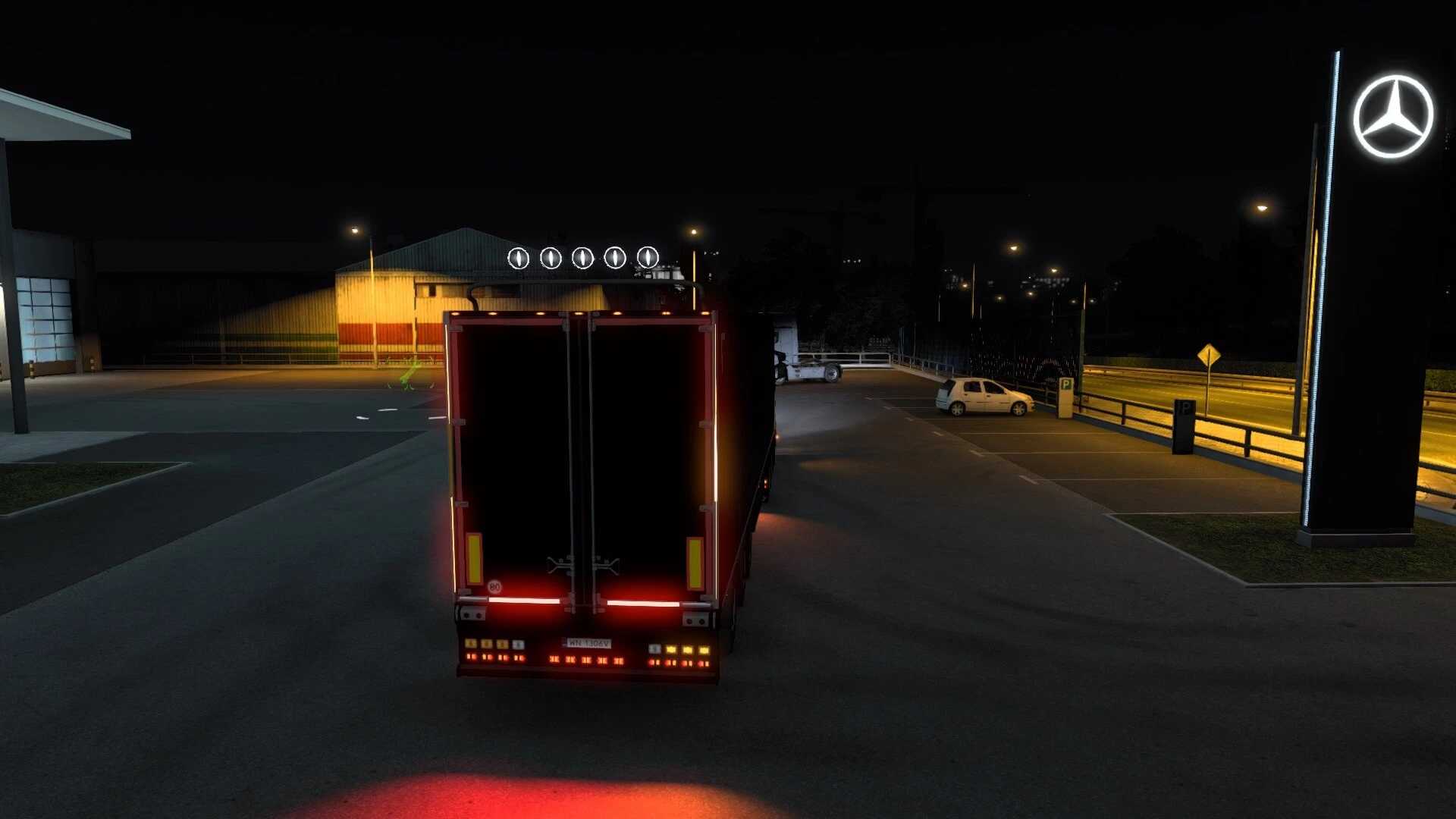 Papa Smurf transport – addons, skin, accessories v1.0 - ETS2 Mod Download