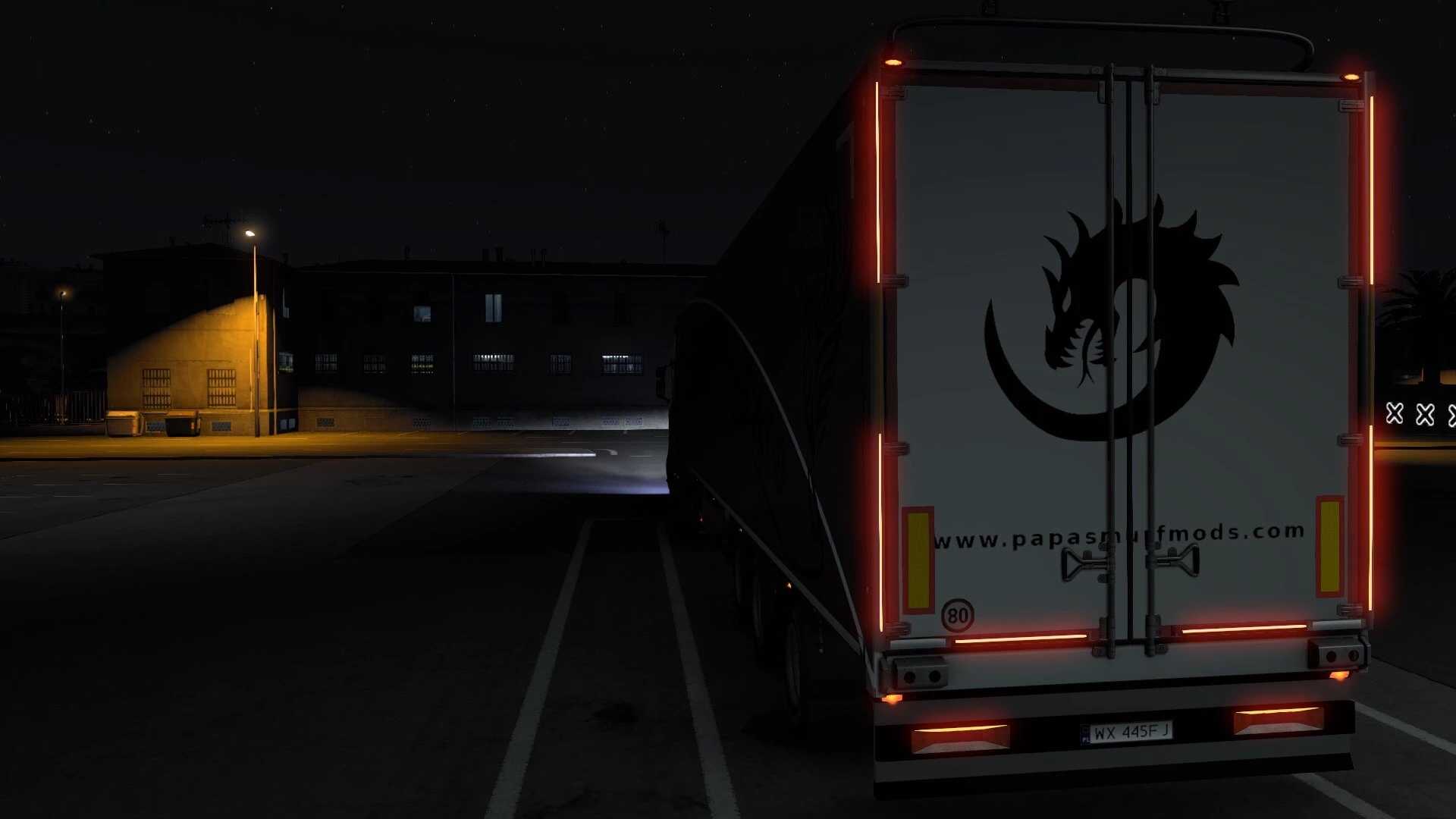 Papa Smurf transport – addons, skin, accessories v1.0 - ETS2 Mod Download