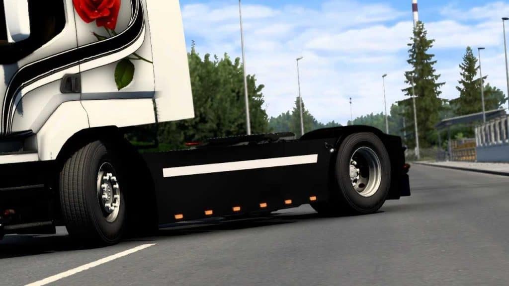 Renault Premium Sideskirts Plate v2.3 - ETS2 Mod Download