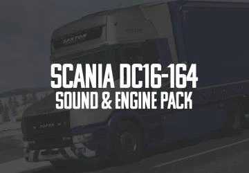 Мод Scania DC16-164 V8 Sound Engine Pack - ETS2 Mod Download
