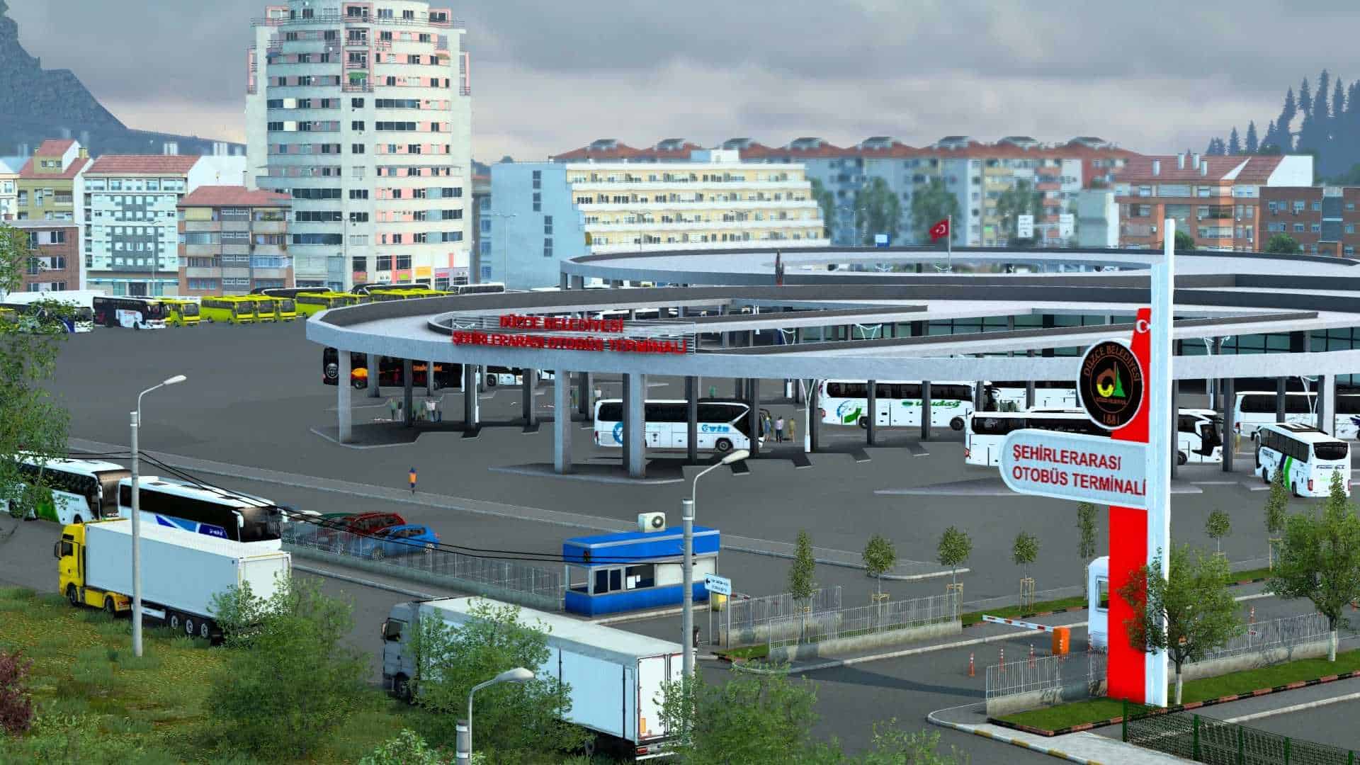 OyunyusBisMap – New Turkey Map With Beautiful Bus Terminals - ETS2 Mod ...