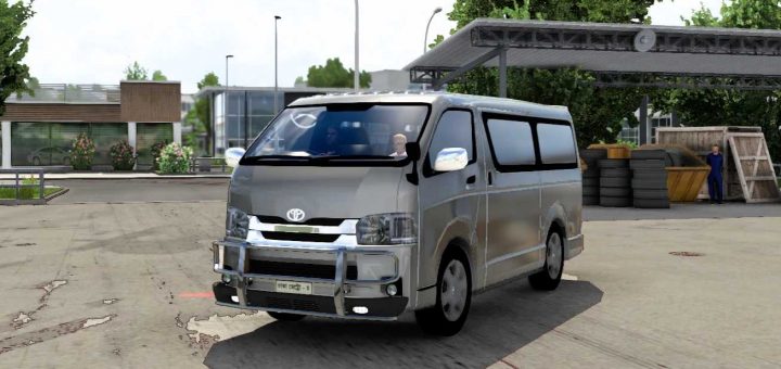 New Toyota Hiace Mod V1.0 - ETS2 Mod Download