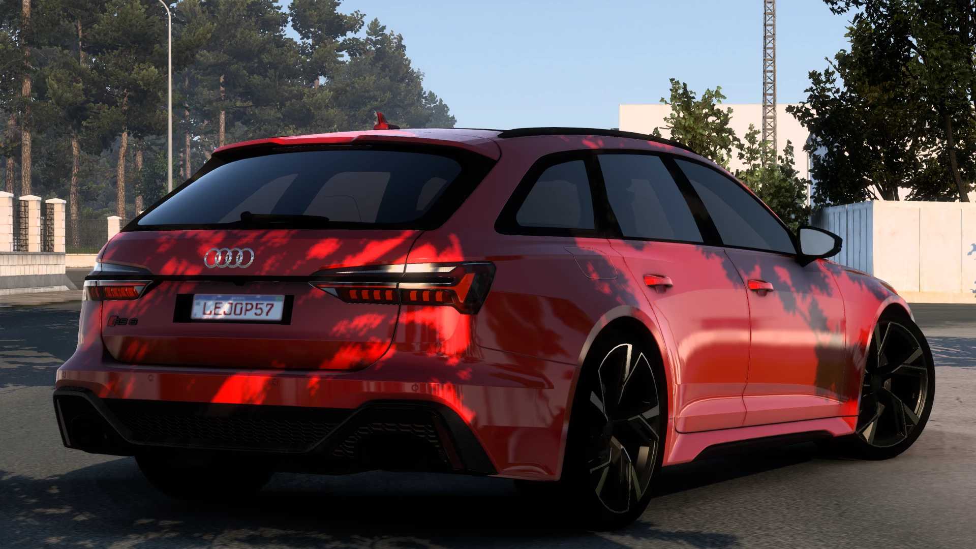 Audi RS6 Avant C8 2020 v2.0 - ETS2 Mod Download