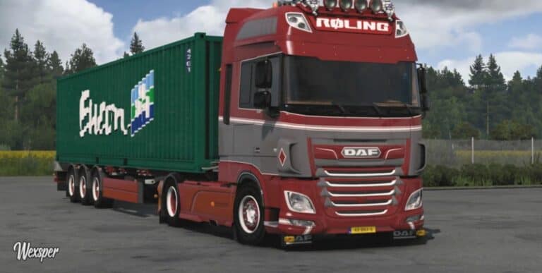 DAF XF Euro 6 Roling Transport Skin Pack by Wexsper 1.48 - ETS2 Mod ...