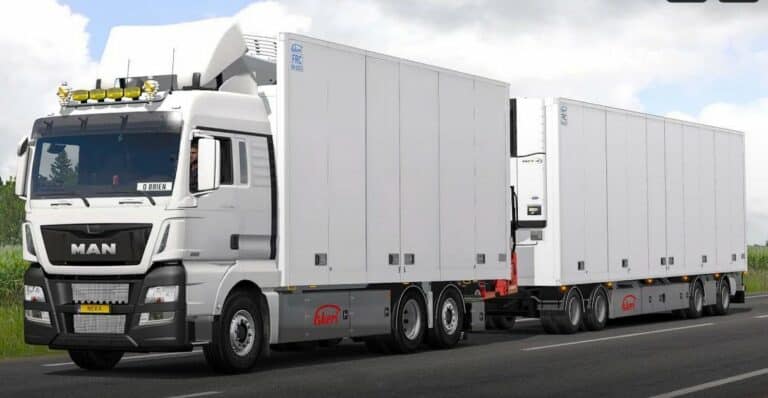 Rigid Chassis For Man Tgx E6 By Kast V1 0 1 1 48 Ets2 Mod Download