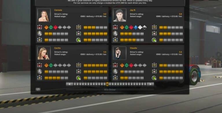 Additional AI Driver 1.48 - ETS2 Mod Download