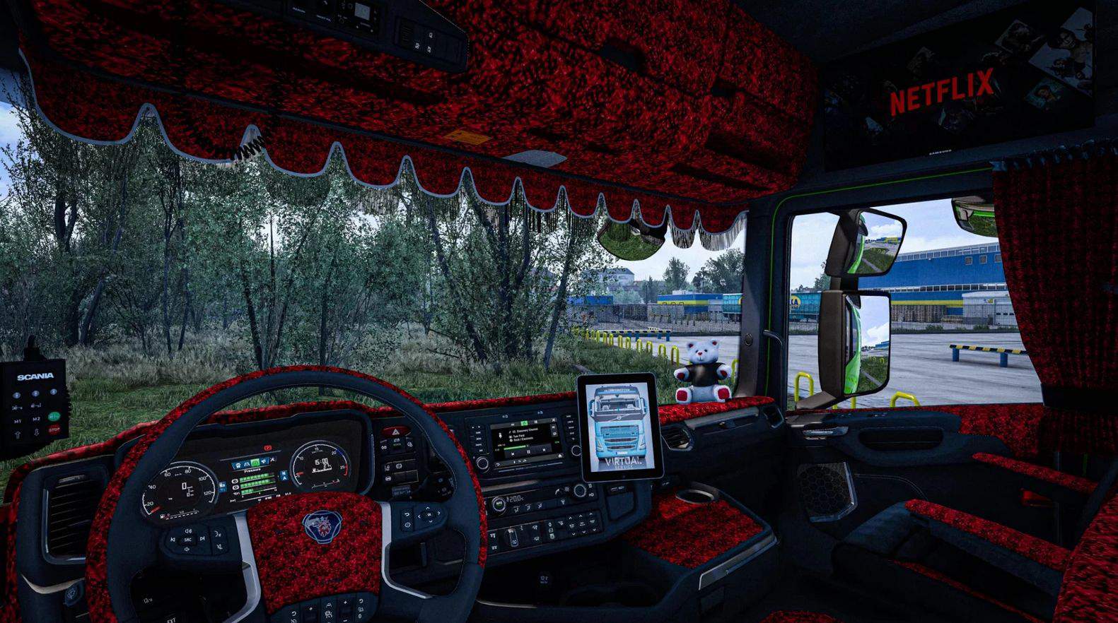 Interior Addon’s Scania NG v1.48 - ETS2 Mod Download
