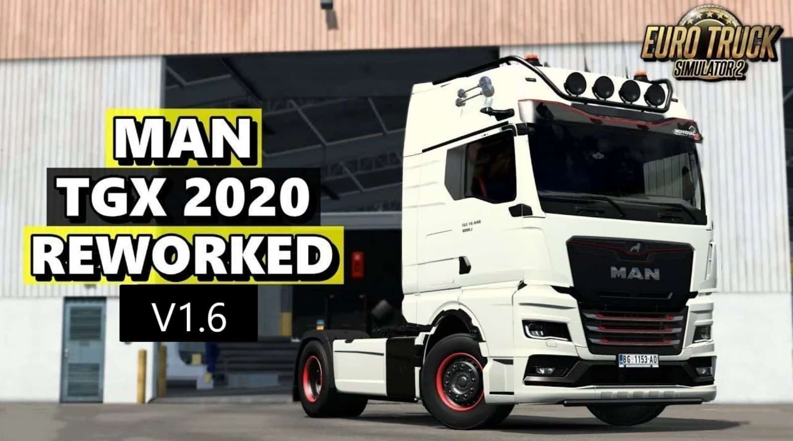MAN TGX 2020 Rework v1.6 1.48 1 - ETS2 Mod Download