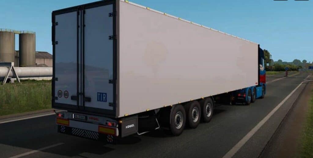 Custom Kogel MAXX Reefer Trailer v3.0 - ETS2 Mod Download