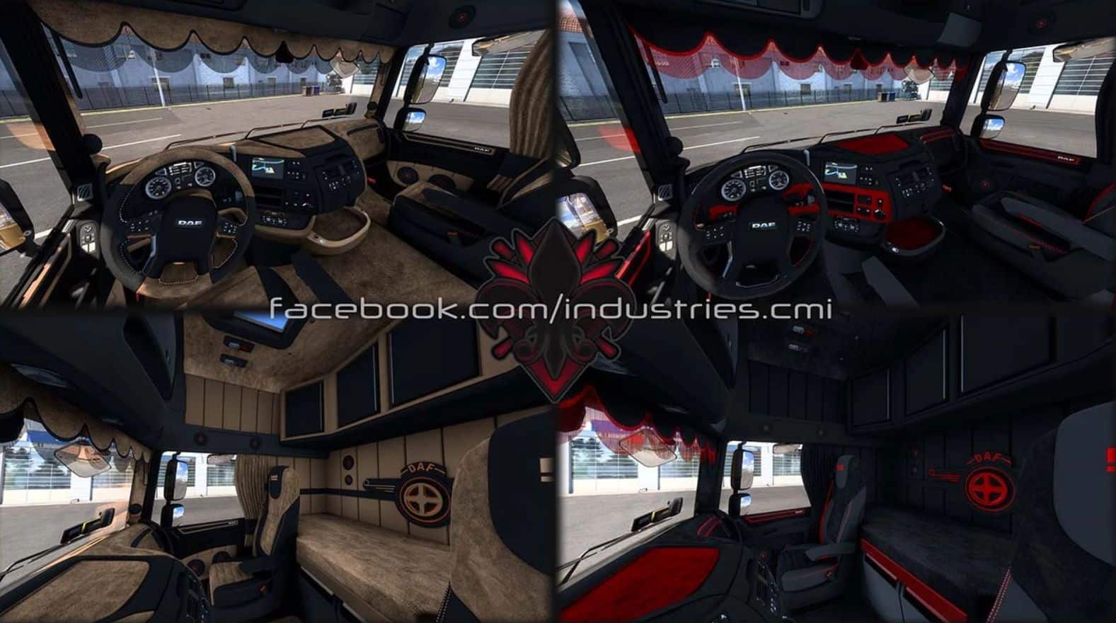 DAF E6 Interior Bundle v1.48.x - ETS2 Mod Download
