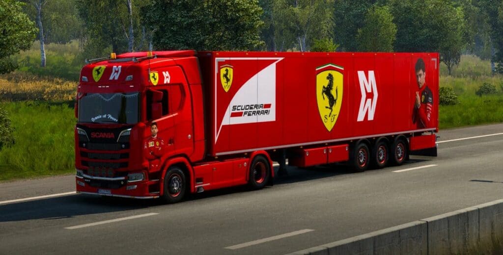 F1 Driver Skin Pack v1.6 1.48 - ETS2 Mod Download