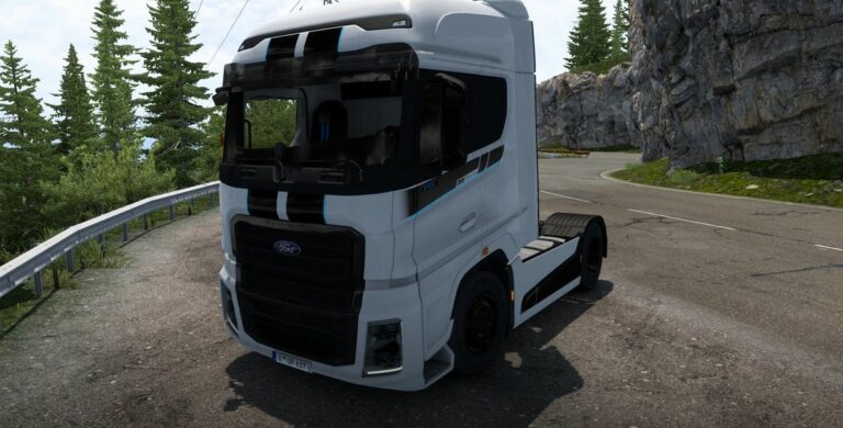 Ford Trucks F-MAX Blackline Edition v1.0 1.48 - ETS2 Mod Download