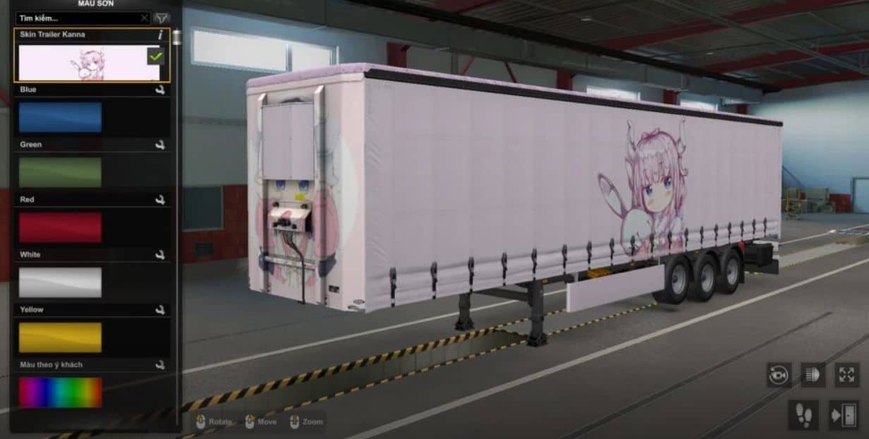 Kanan Trailer Skins 1.40 – 1.48 - ETS2 Mod Download