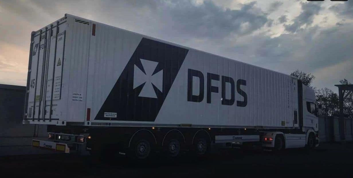 Krone Box Liner eLTU5 Plus Rework 1.48.x - ETS2 Mod Download