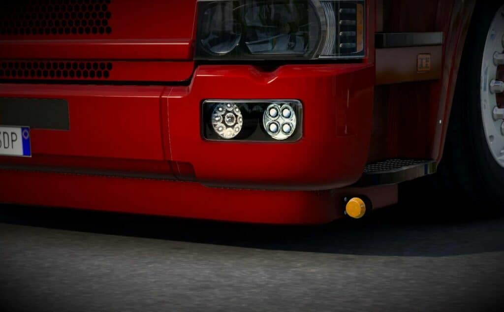 New Era Bumperlights Scania RJL 4 Series v1.0 1.48.5 - ETS2 Mod Download