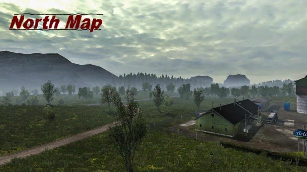 North Map 1.8 for ETS2 beta 1.49 - ETS2 Mod Download