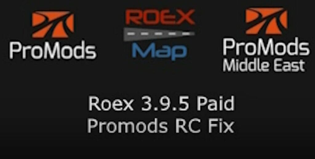 Roex 3.9.5 - Promods 2.67 RC Fix v0.4 1.48.5 - ETS2 Mod Download