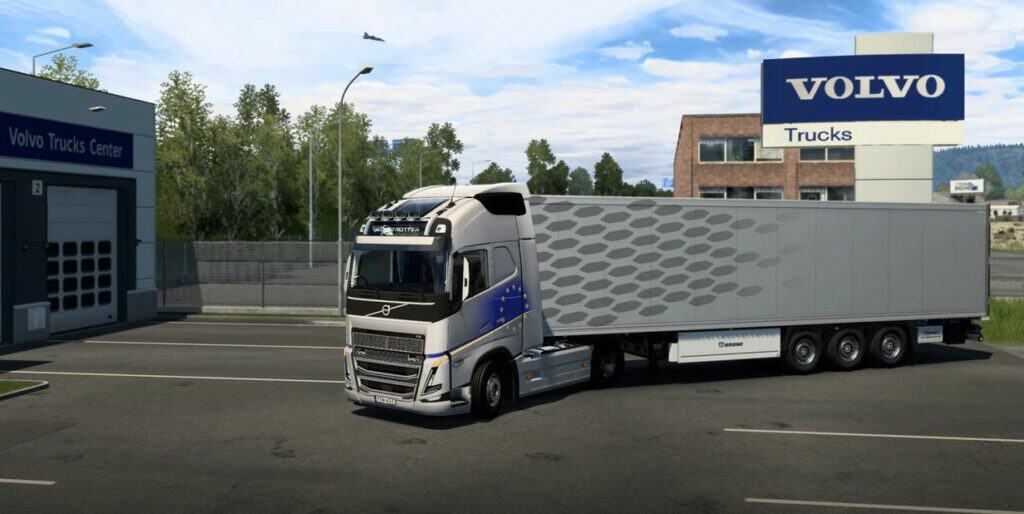 Volvo FH 2020 by KP TruckDesign Rework v1.4.2.3 - ETS2 Mod Download